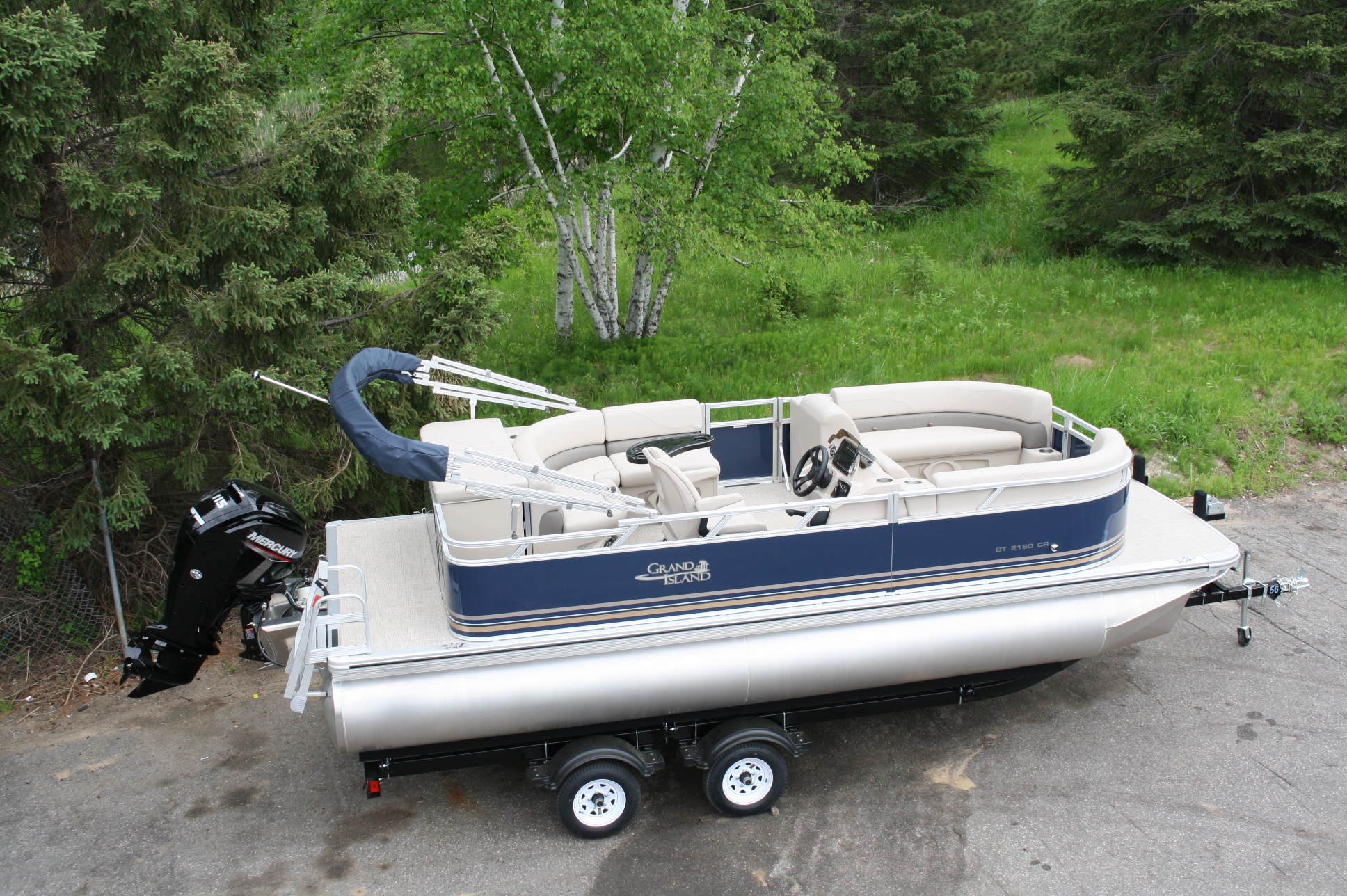 2180 GT cruise, 115 hp. 4 stroke and trailer - T & M Marine